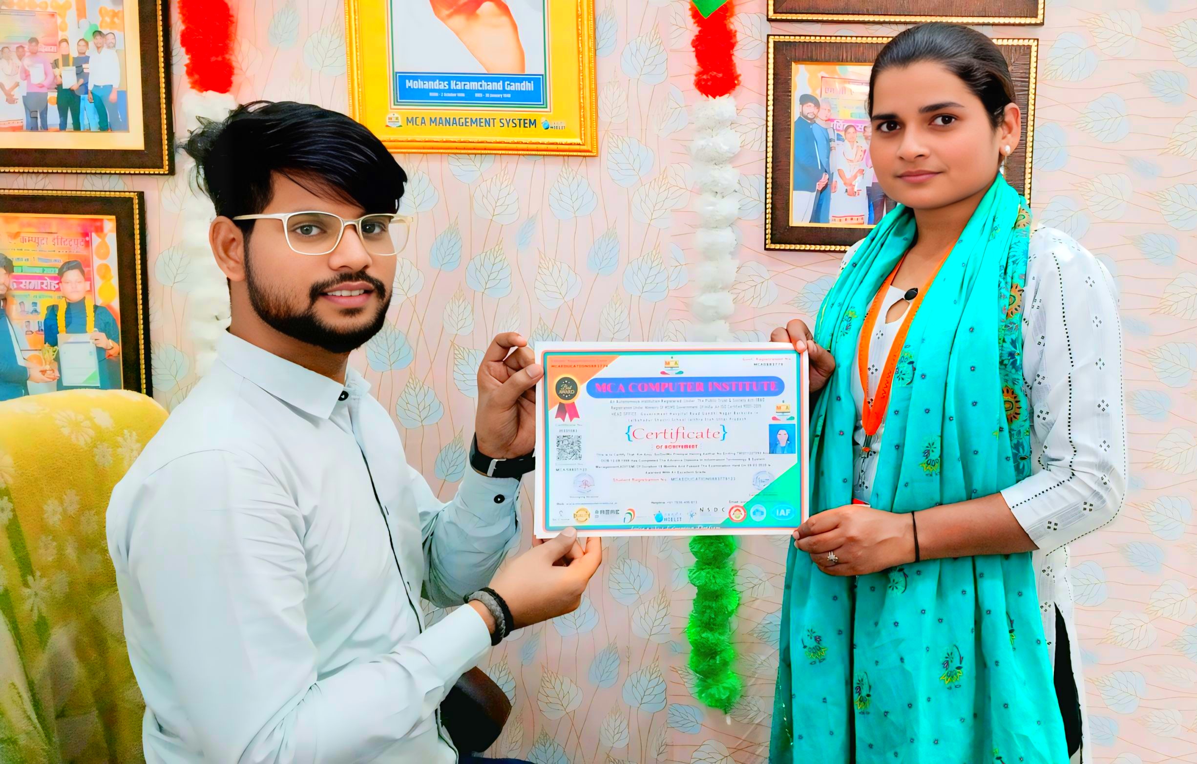 MCA COMPUTER INSTITUTE AND MANAGEMENT SYSTEM